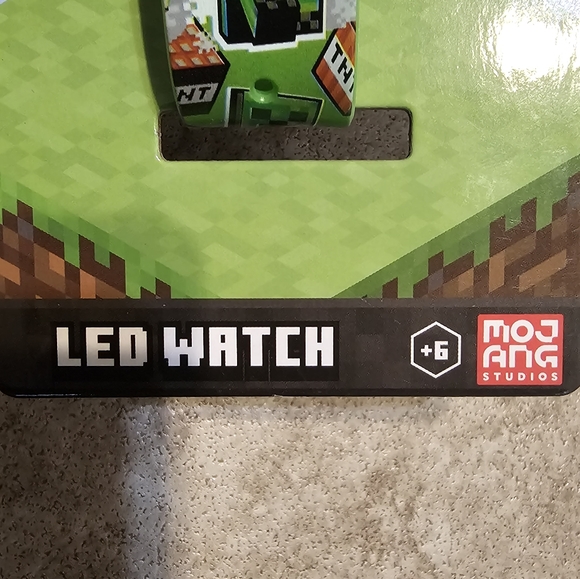 Minecraft | Accessories | Minecraft Led Kids Watch Creeper New | Poshmark